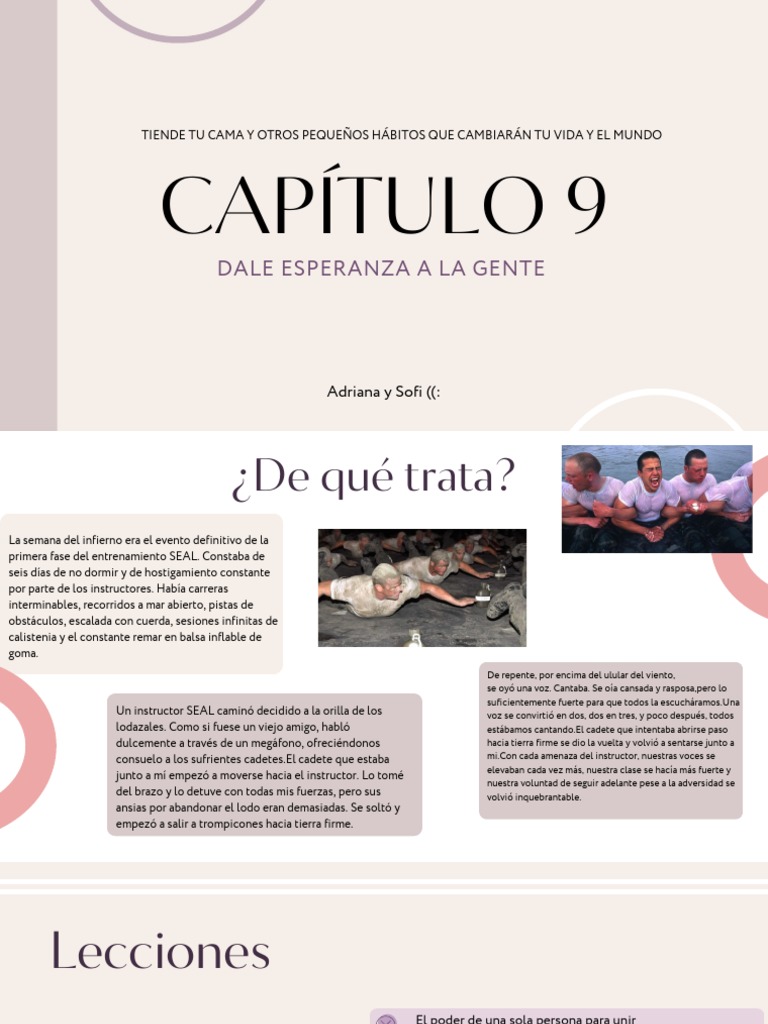 Presentación Capítulo 9 | PDF