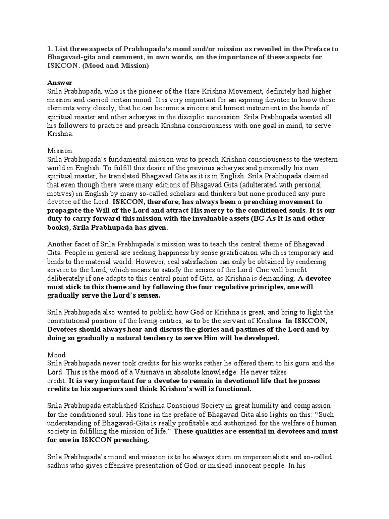 BG Assignment 1.1 and 1.2 | Download Free PDF | Bhagavad Gita | Religious Belief And Doctrine