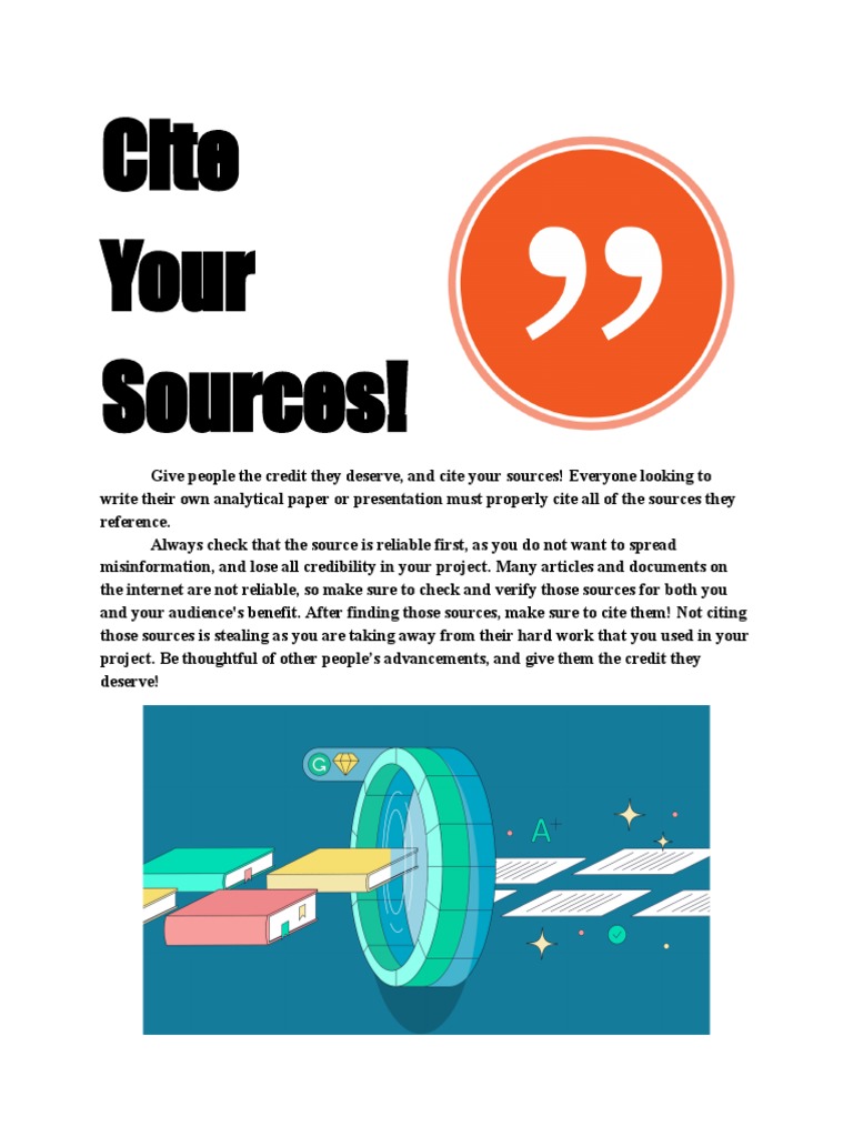 PSA - Using Information Ethically | PDF