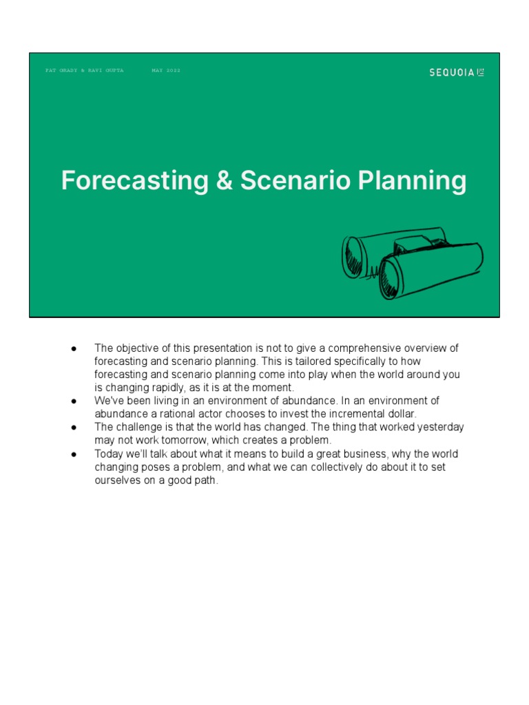 Sequoia PDF | PDF | Discounted Cash Flow | Business