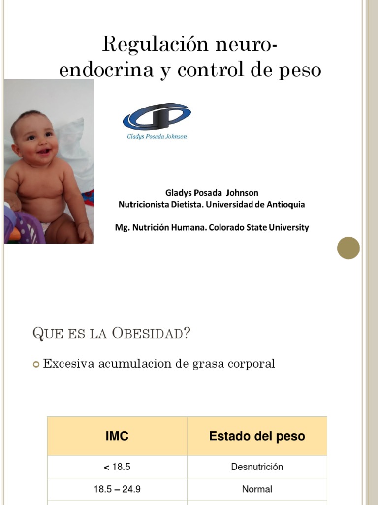 Regulacion Neuro-Endocrina y Control de Peso PDF | PDF | Leptina | Obesidad