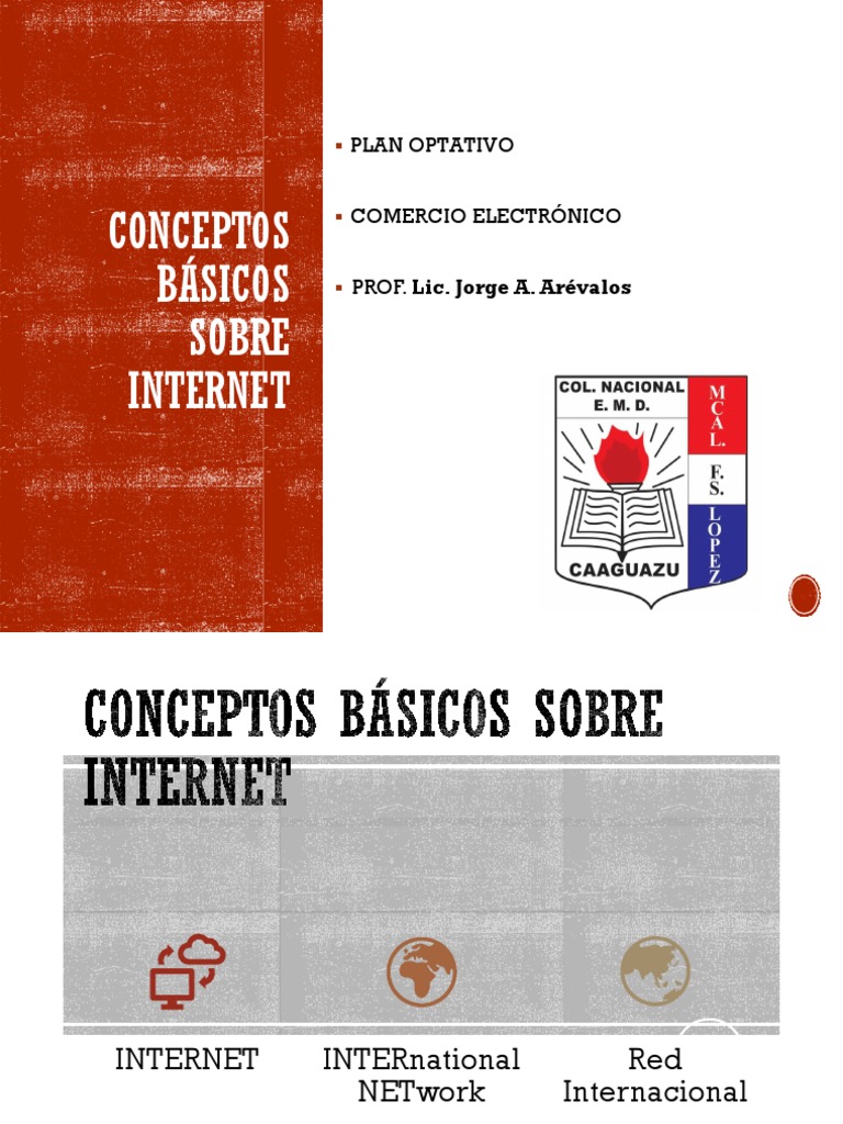 Conceptos Basicos Sobre Internet | PDF | Red mundial | Internet y web
