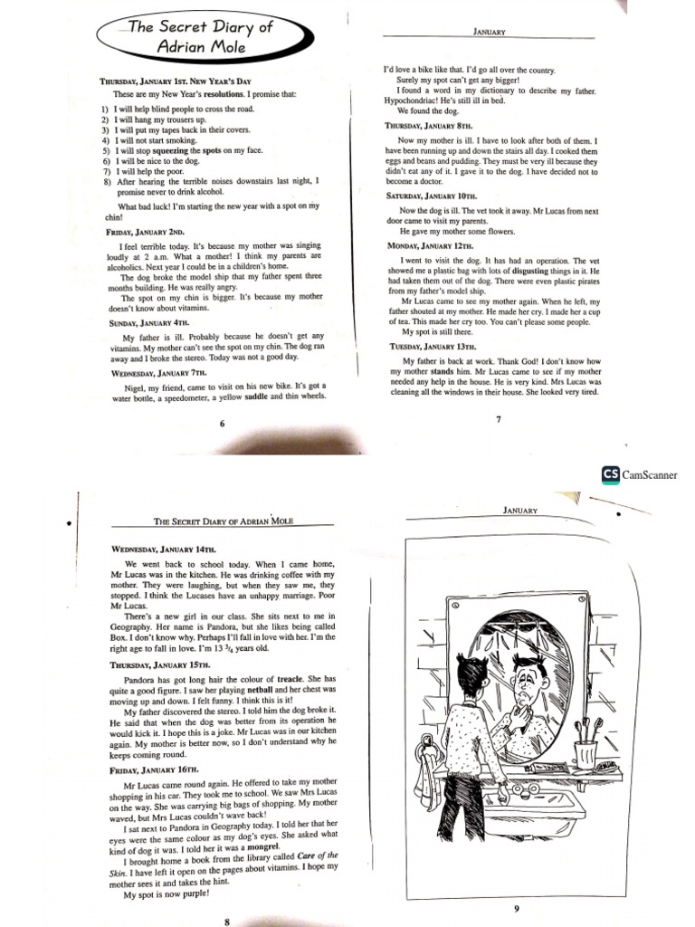 The Secret Diary of Adrian Mole PDF | PDF