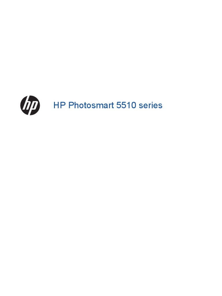HP Photosmart 5510 Series | PDF | Wireless Lan | Image Scanner