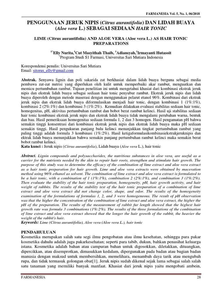 Vivi,+6 +FARMANESIA+JUNI+2018+Elly+Nurita,+USM | PDF