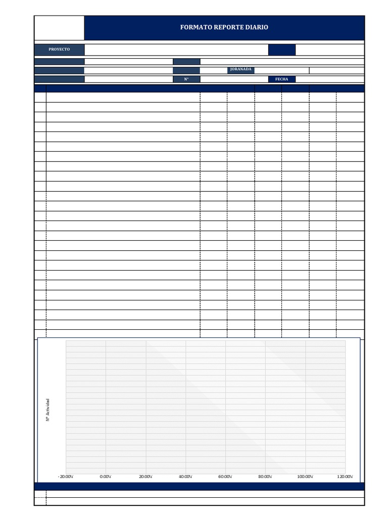 Reporte Diario | PDF