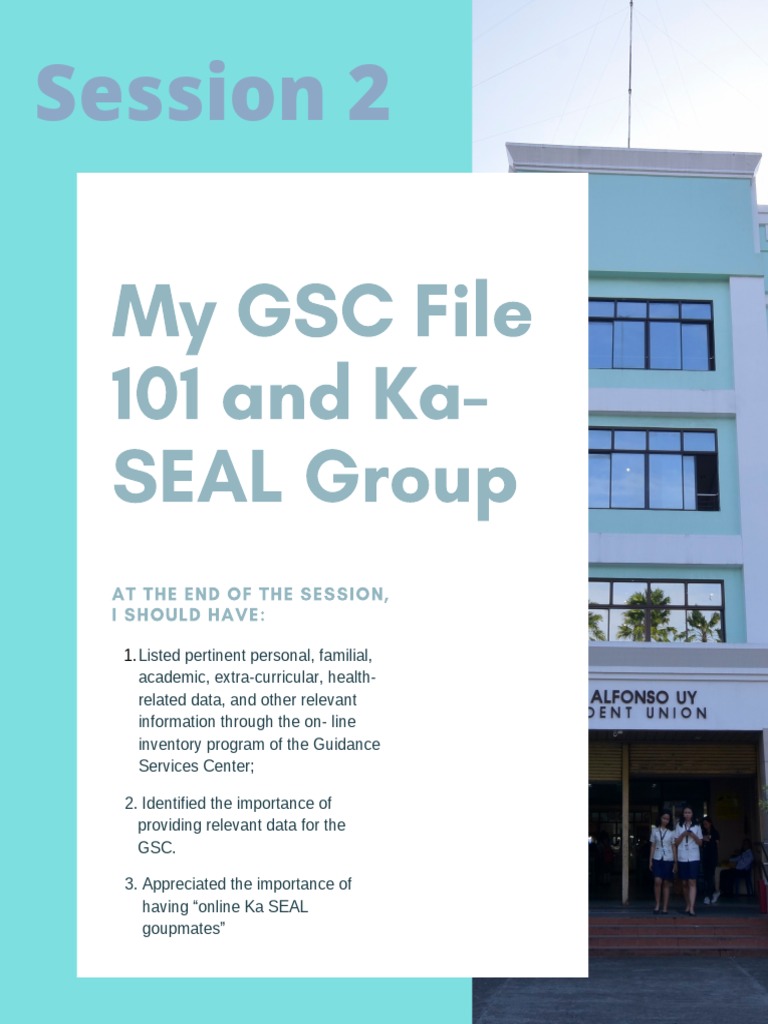 SESSION 2 My GSC File 101 and Ka SEAL Group Student Ebook Guide 2 | PDF | Cognitive Science ...