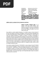 Escrito de Apersonamiento y Designo Abogado Defensor | PDF