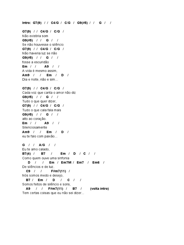 Certas Coisas - Cifra PDF | PDF