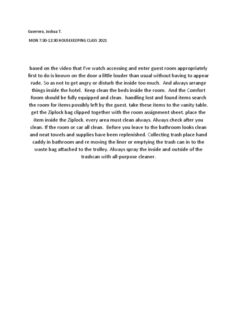 Assignment 2 | PDF | Home & Garden | Self-Improvement