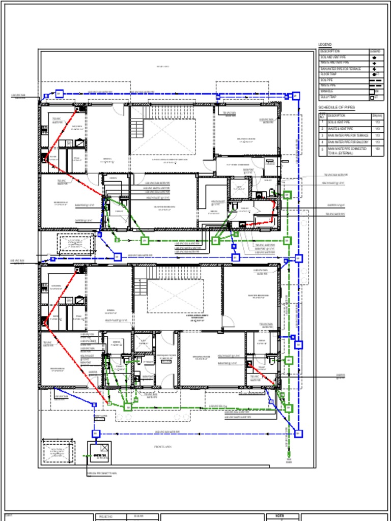 Site Plan Pdf Environmental Engineering Sewerage
