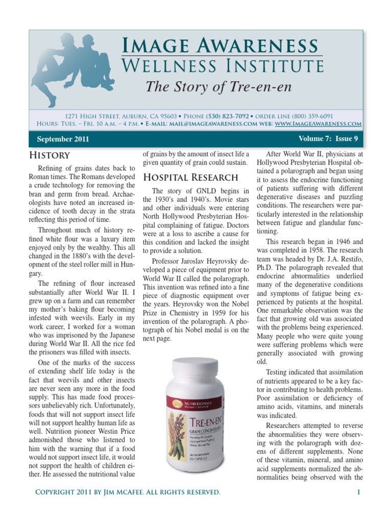 Tre en en | PDF | Dietary Supplements | Vitamin