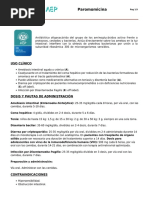 Paramox Inserto WEB | PDF | Diarrea | Microbiología