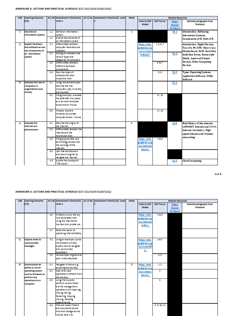 CLT Module Alignment Map - 16022023 | PDF | Computer File | Internet