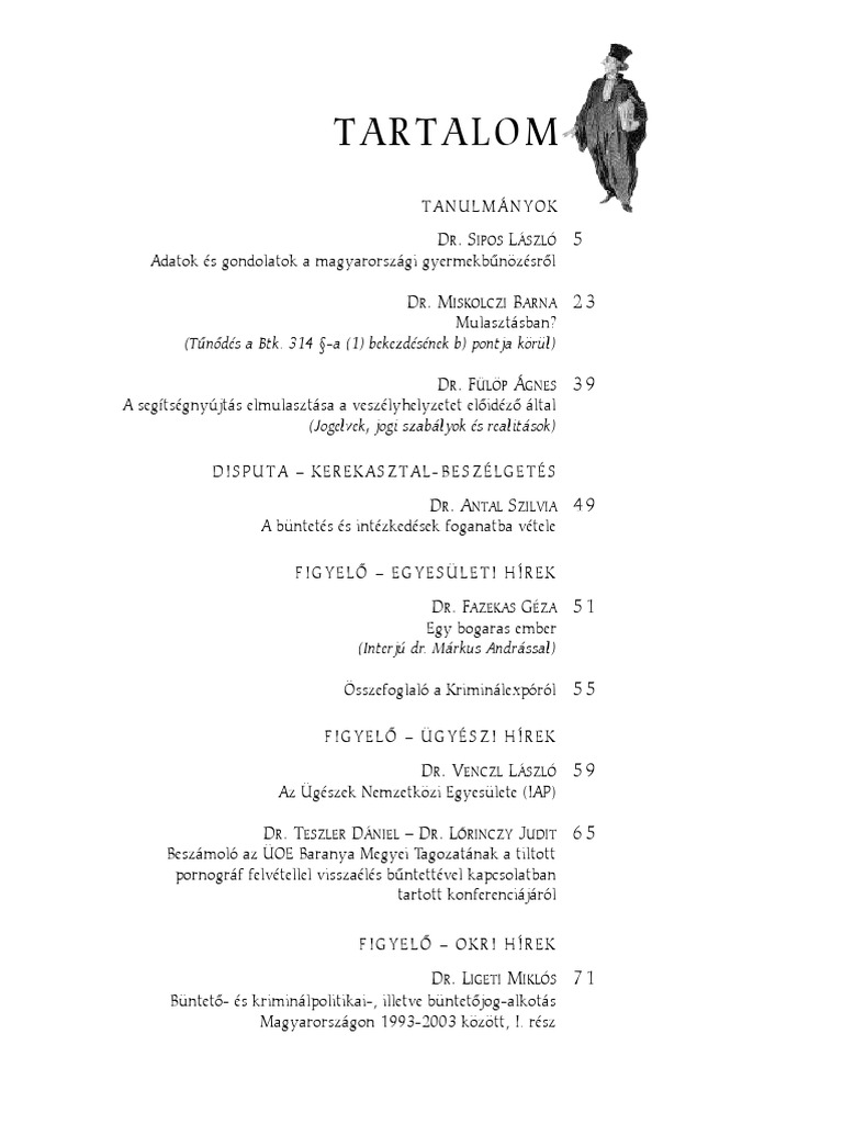 Borbíró Andrea A sokarcú bûnmegelõzés – I. rész. 75 | PDF