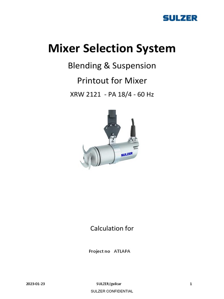 Mixer Selection System - 2023.01.23.01 - 56 - 18 | PDF | Technology ...