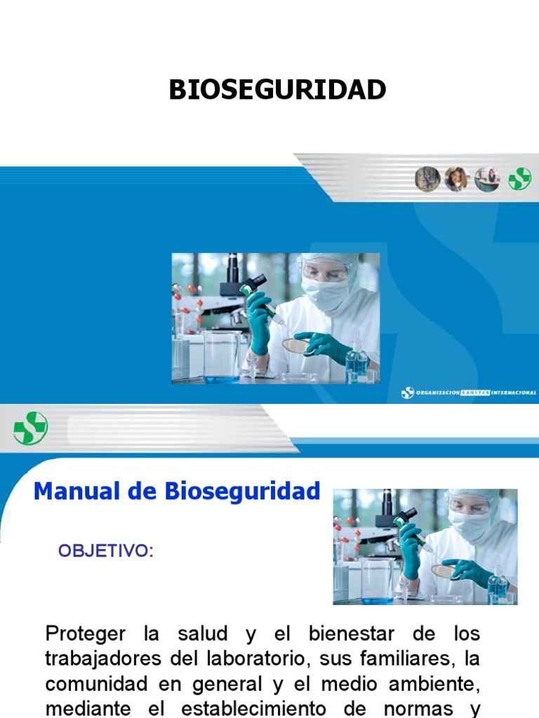 Inducción Manual de Bioseguridad | PDF | Laboratorios | Lavado de manos