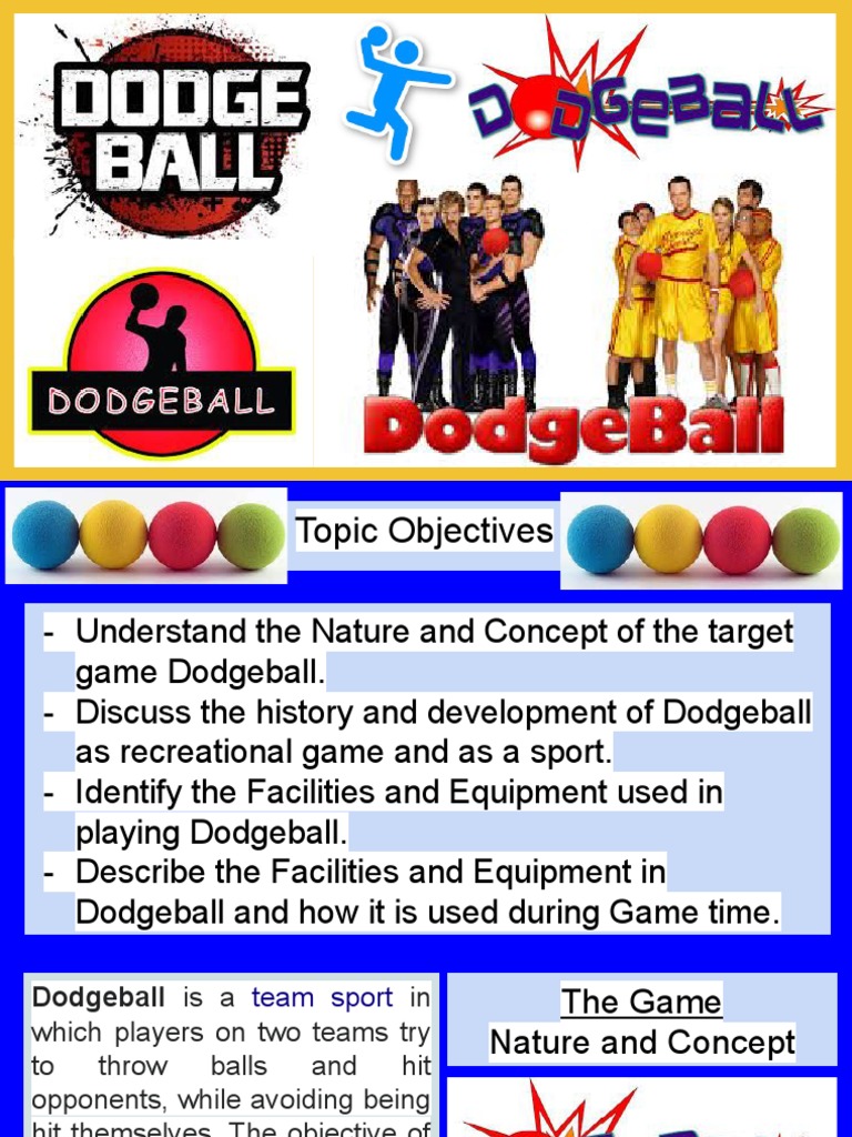 Dodgeball: History, Rules, and Equipment | PDF | Sports | Ball Games