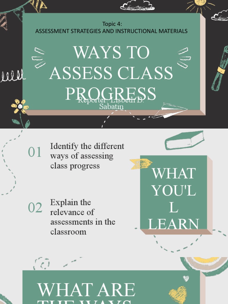 Green Blackboard Handwritten and Illustrated Classroom Rules Education ...