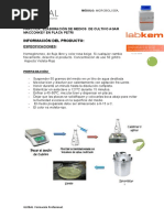 Ficha Técnica Del Agar MacConkey | PDF | Microbiología