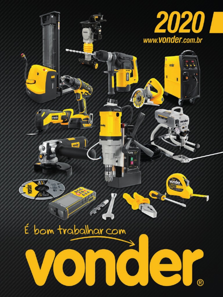 Catalogo Vonder 2020 PDF | PDF | Materiais de construção | Máquinas
