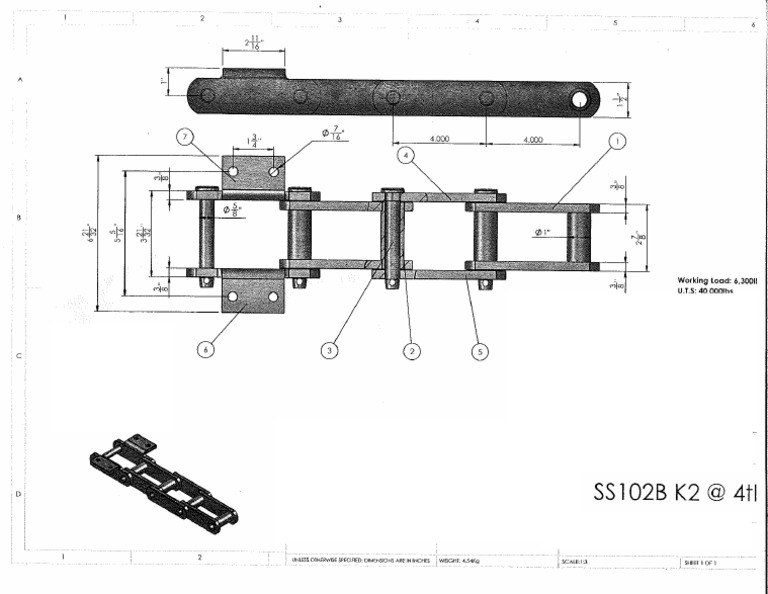 CADENA SS102B-ELEVADOR | PDF