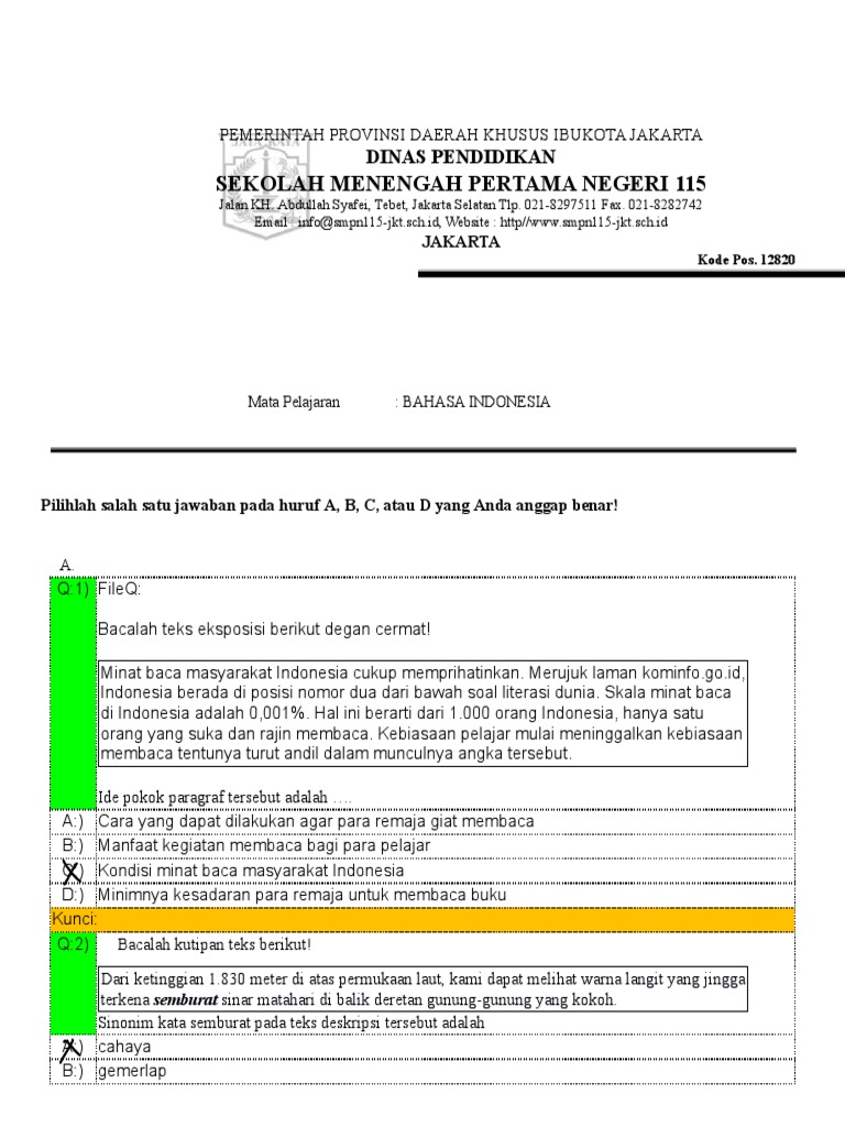 Ulangan 2 GNP PDF | PDF