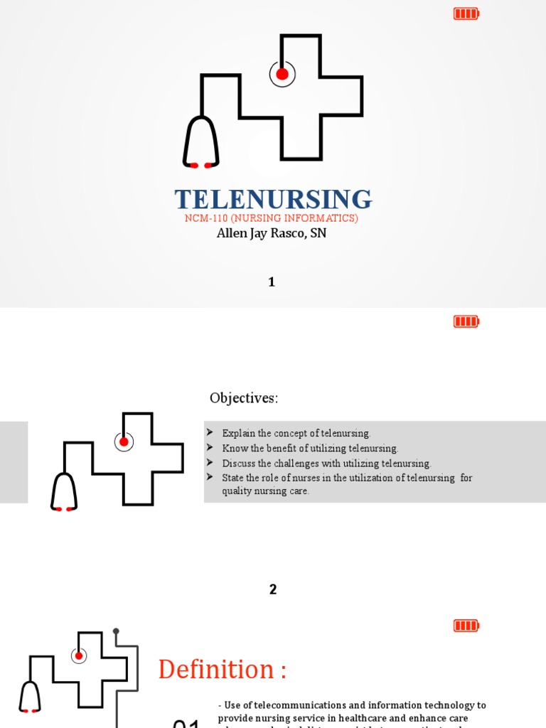 Telenursing | PDF | Nursing | Public Services