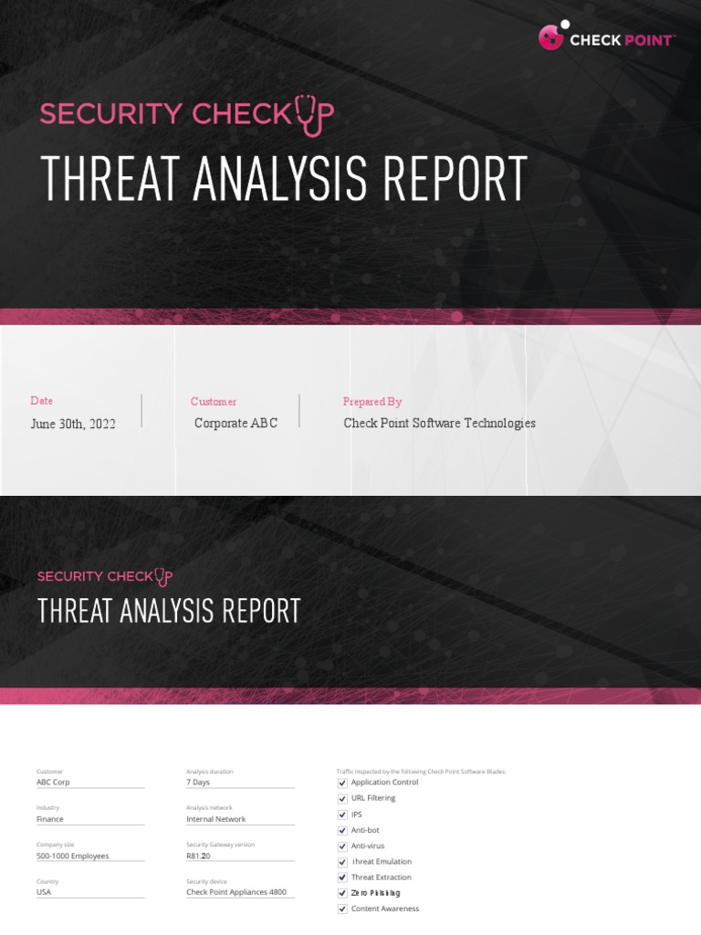 Security Checkup R81.20 2022 | Download Free PDF | Malware | Security