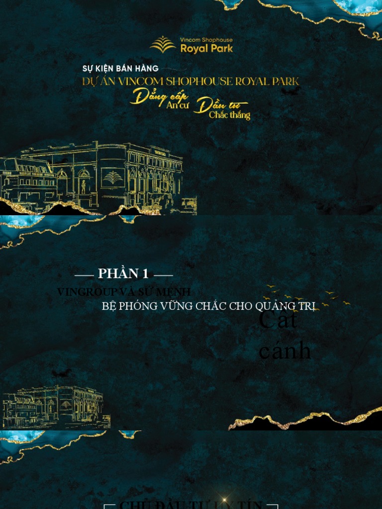 Slide Sự kiện bán hàng dự án VCSH Royal Park (16x9) | PDF