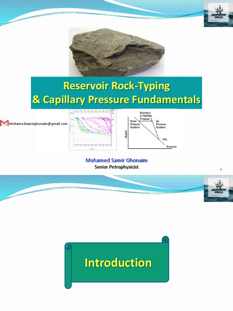 Rock Typing & Capillary Pressure | PDF | Petroleum Reservoir | Porosity