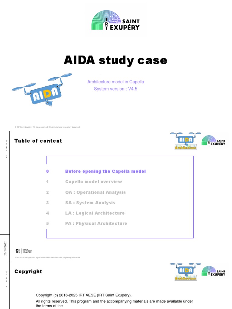 AIDA Model Description V4.5 | PDF | System | Proprietary Software