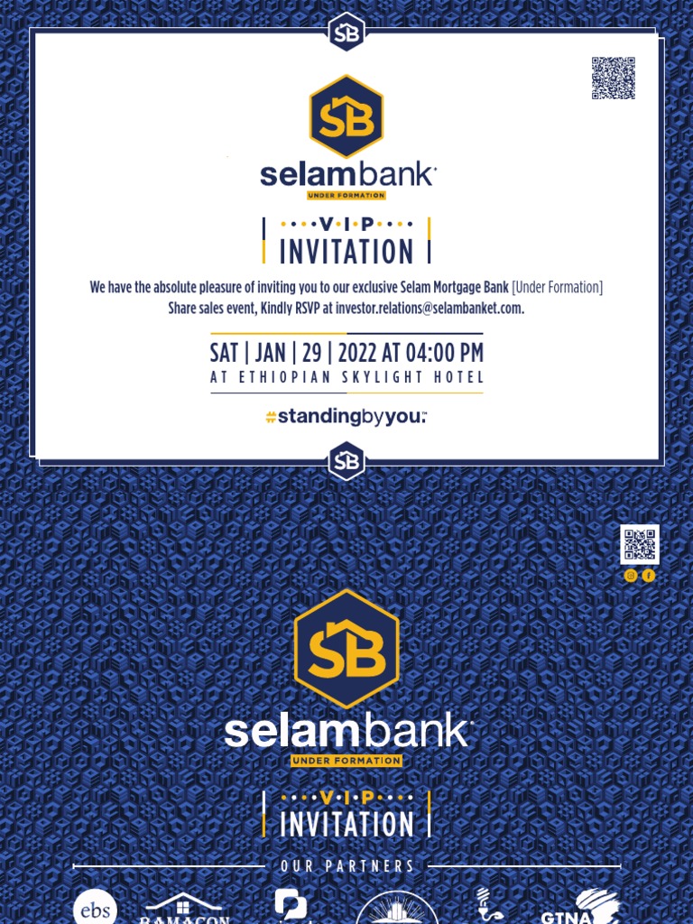 Sela Bank Invitation Card Final 1 PDF | PDF