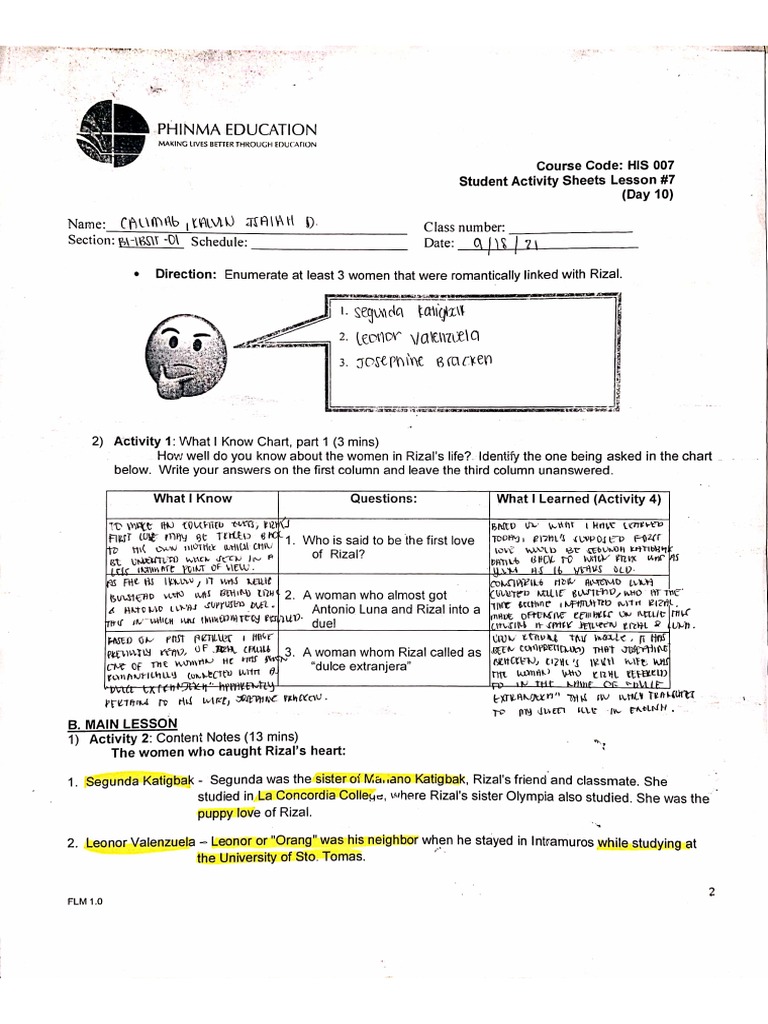 HIS 007 - Module 7 | PDF