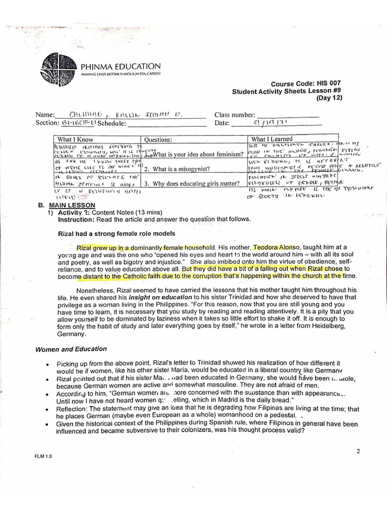 HIS 007 - Module 9 | PDF