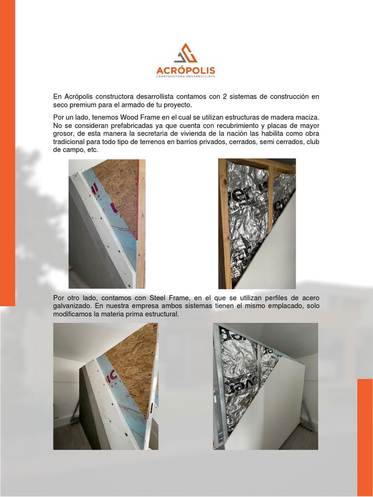 Nuestros Servicios - Acropolis Constructora PDF | PDF