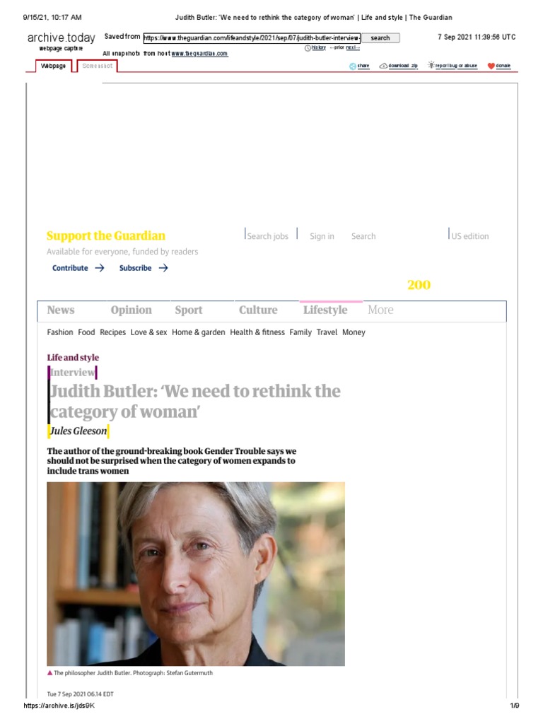 Rethinking the Category of Woman | PDF | Gender | Gender Studies