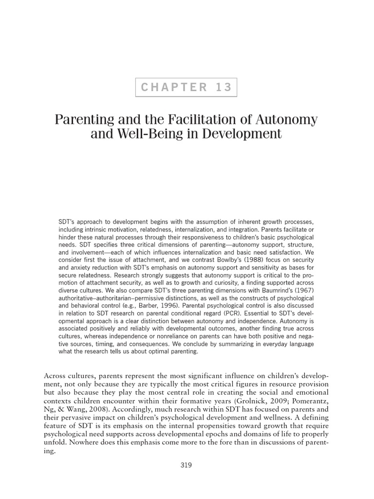 Self-Determination Theory - Basic Psychological Needs in Motivation ...