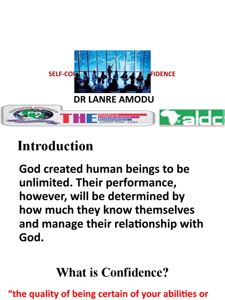 Faith and Self-Confidence Guide | PDF | Career & Growth | Self-Improvement