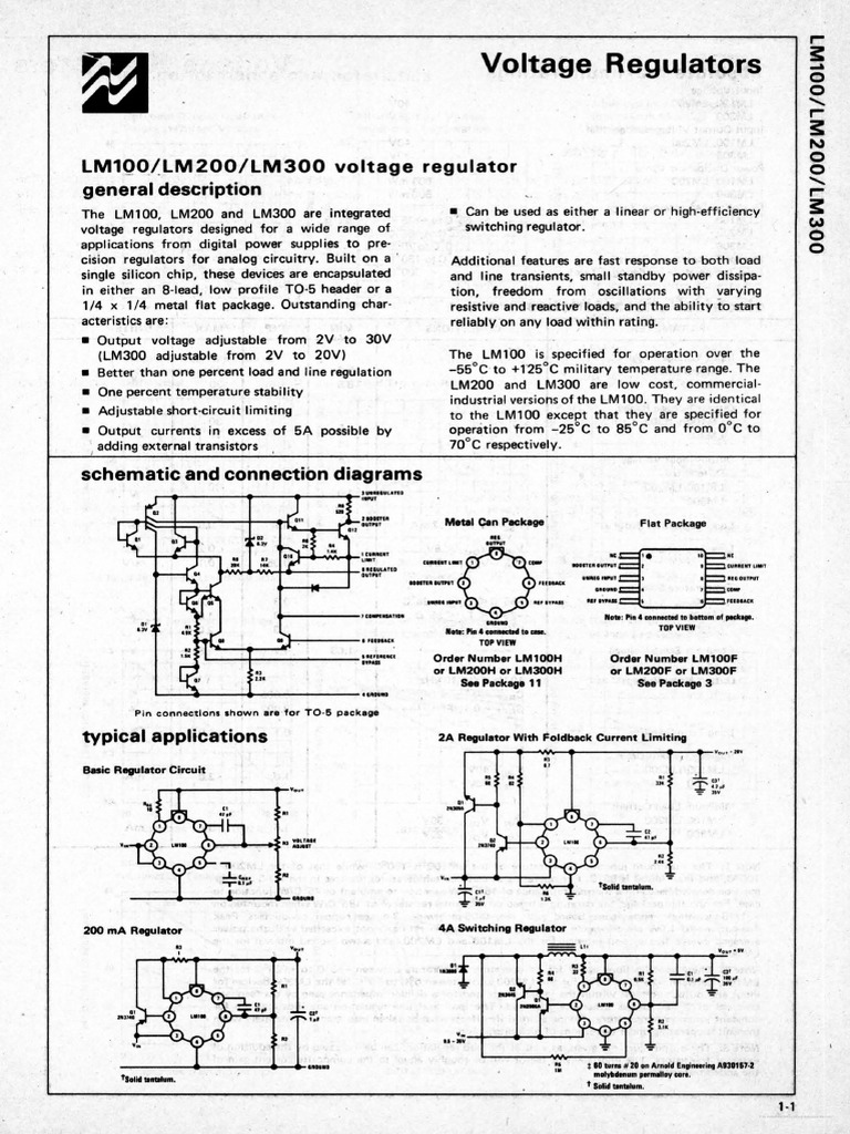 LM200 NationalSemiconductor | PDF