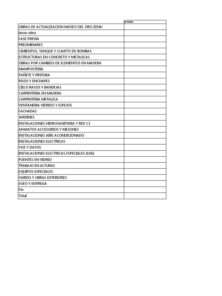 Microsoft Project - Flujo de Caja-Mes | PDF | Carpintería | Edificio sustentable