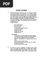 Ibori - Learn How To Feed Your Ori | PDF | Clothing | Water