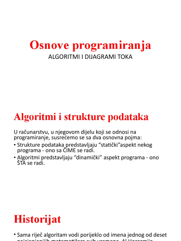 8 Osnove Programiranja | PDF