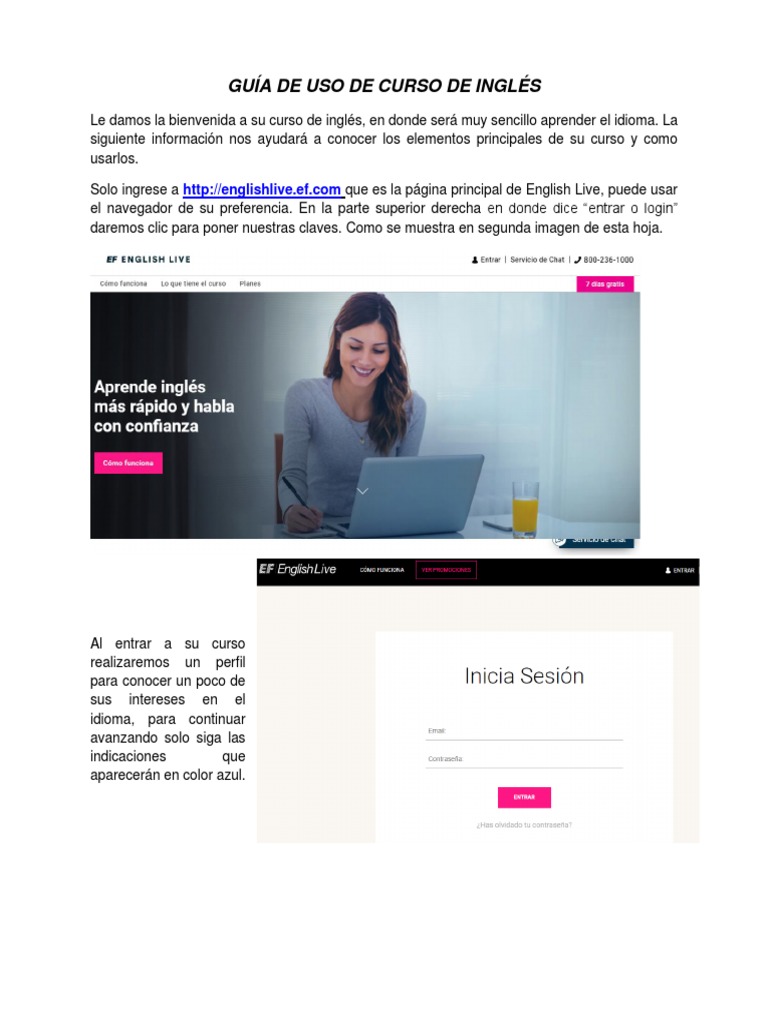 1 Guia de Uso de Curso 1.16 | PDF | Yo pad | Tableta