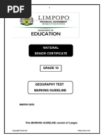 GEOGRAPHY Grade 11 Research 2024 Final Draft | PDF | Question | Career ...