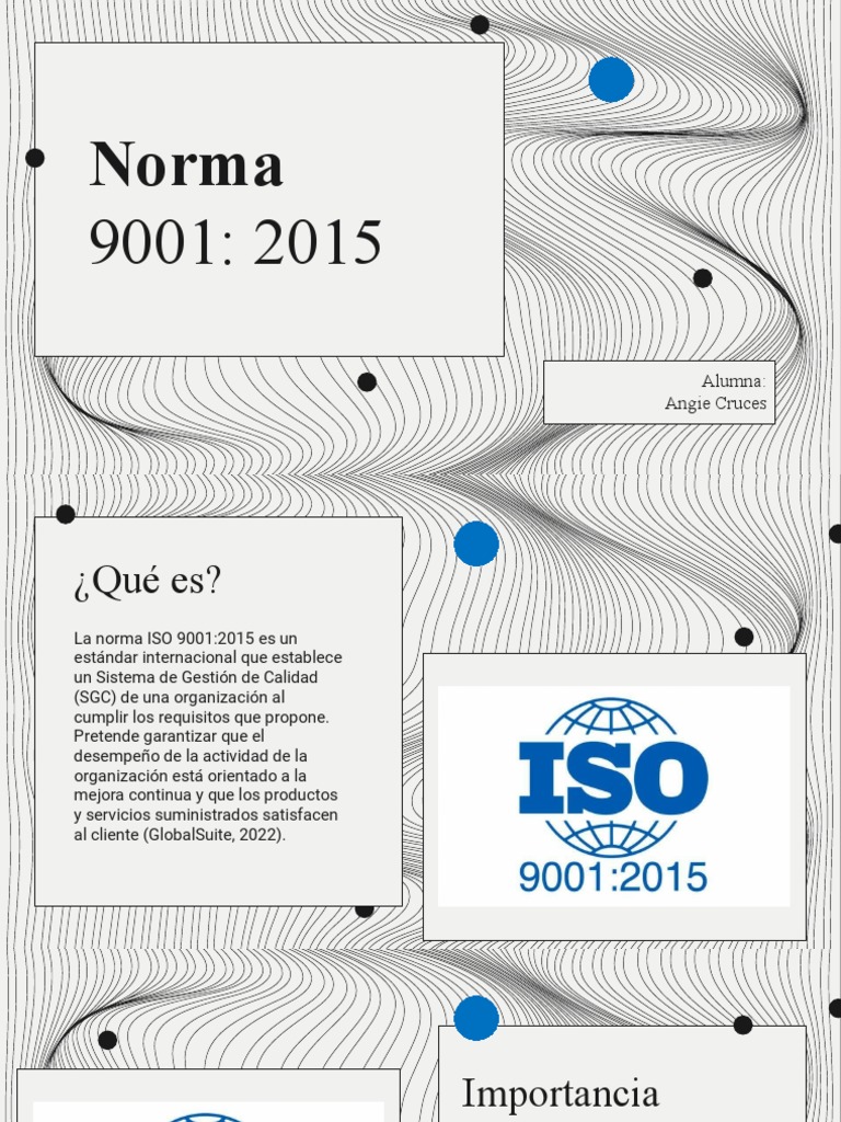 Norma Iso 9001 | PDF | Gestión de la calidad | Calidad (comercial)
