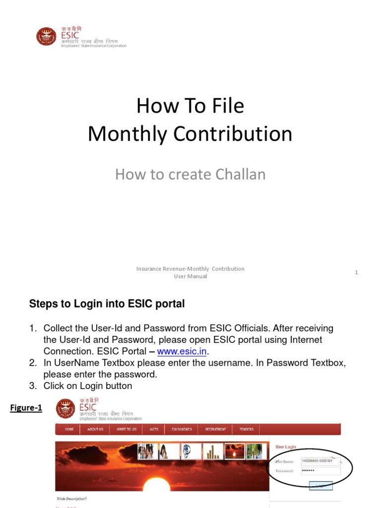 Esic Format | PDF | Microsoft Excel | Employment