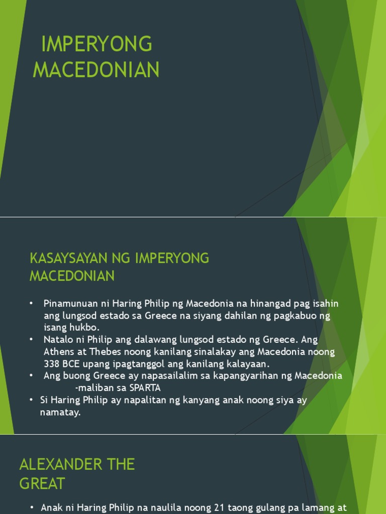 Imperyong Macedonian | PDF