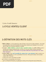 Audit du Cycle Vente Client | PDF | Comptabilité | Audit