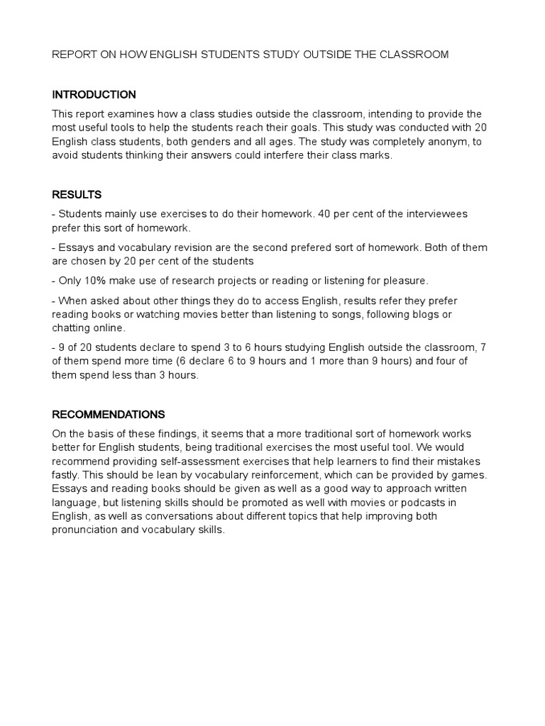 Writting Task 6 Report C1 | PDF